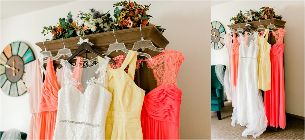 Emricson Park in Woodstock IL romantic summer wedding