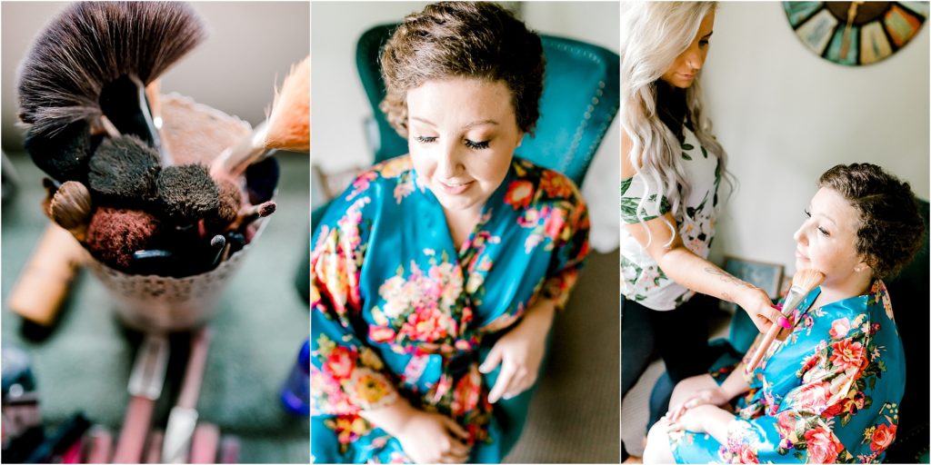 Emricson Park in Woodstock IL romantic summer wedding